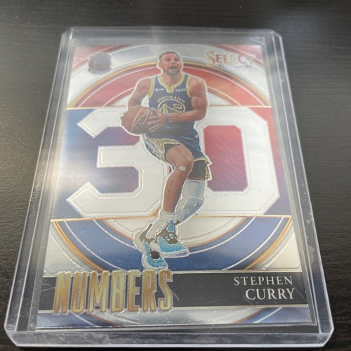 Stephen Curry - 2021 Select NBA - Numbers Insert #5 - Warriors | eBay