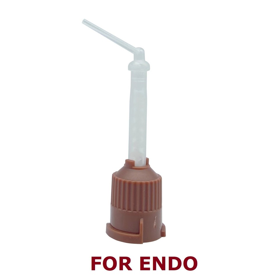 Dental HP Brown Mixing Tips for Endo/Core Material with Intra-Oral Tips ...