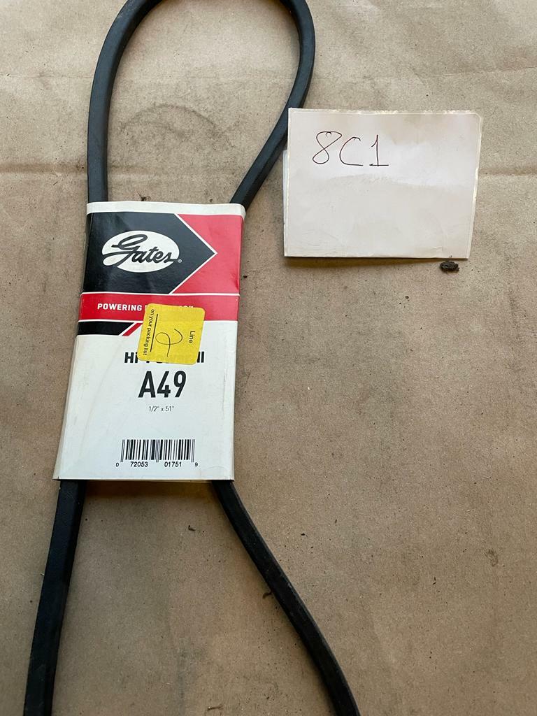 NEW GATES V BELT A49 GLOBAL OE SUPPLIER | eBay