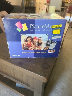 Epson PictureMate Personal Photo Lab Home Photo Printer B271A Portable ...