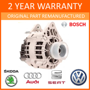 ORIGINAL Alternator - VW Volkswagen VW Golf Mk4 1.4 1.6 1.8 1.9 2.0 FSI ...