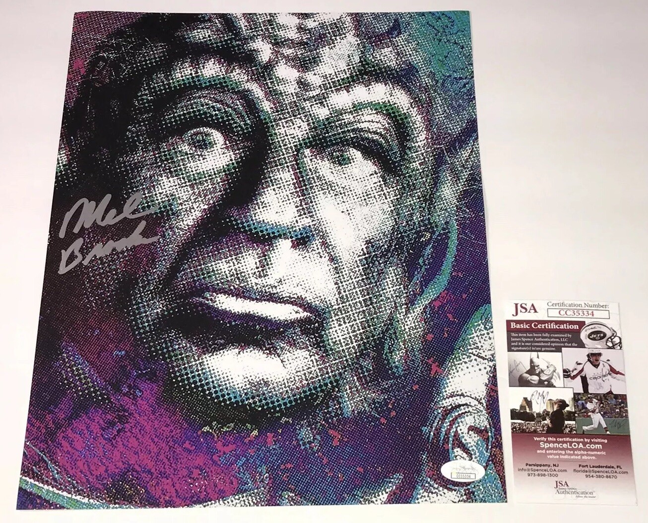 Mel Brooks SPACEBALLS Signed 11X14 Photo YOGURT Autograph PROOF JSA COA ...