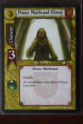 A Game of Thrones CCG - "House Marbrand Envoy" #C 45 | eBay