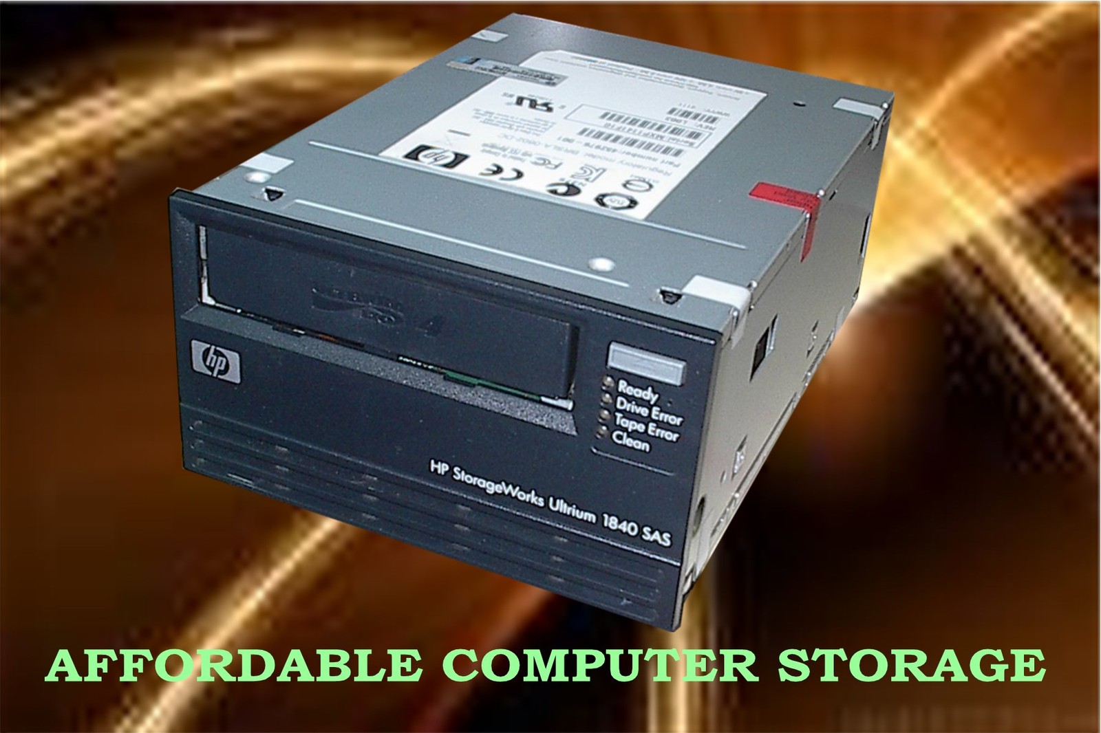 HP LTO-4 Tape drive LTO4 SAS Ultrium 1840 Internal EH858-69040-DBB ...