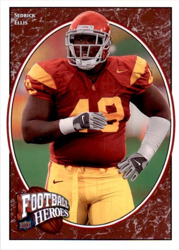 2008 Upper Deck Heroes Sedrick Ellis Football Cards #191 | eBay