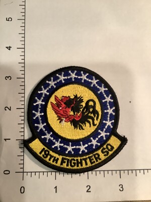 USAF 19TH FIGHTER SQUADRON PATCH | eBay