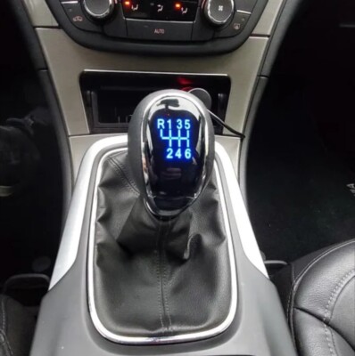 For VAUXHALL ASTRA INSIGNIA 09-14 LED Light Gear Shift Knob Manual ...