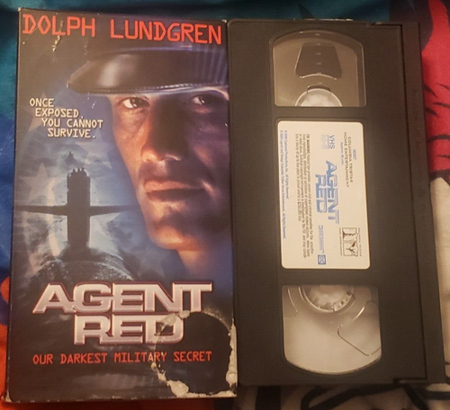 Agent Red (2000) VHS, Columbia Tristar Home Video, CULT ACTION DRAMA THRILLER | eBay