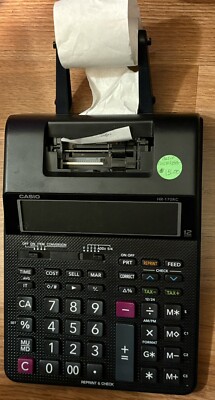 Casio HR-170RC Printing Calculator - Black. Good Used Condition | eBay