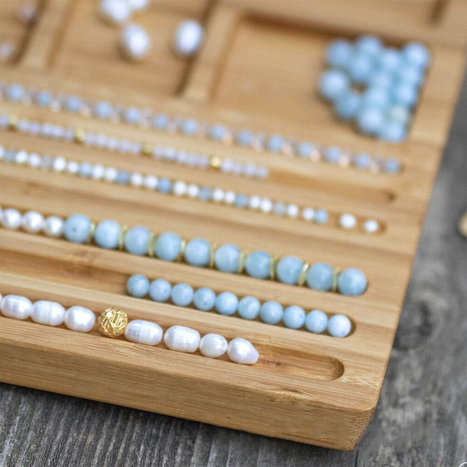 Beading Boards Design Trays Wood DIY Necklace Bracelet Beads Jewelry ...