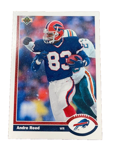 1991 UPPER DECK CARD # 43 Andre Reed - Buffalo Bills | eBay