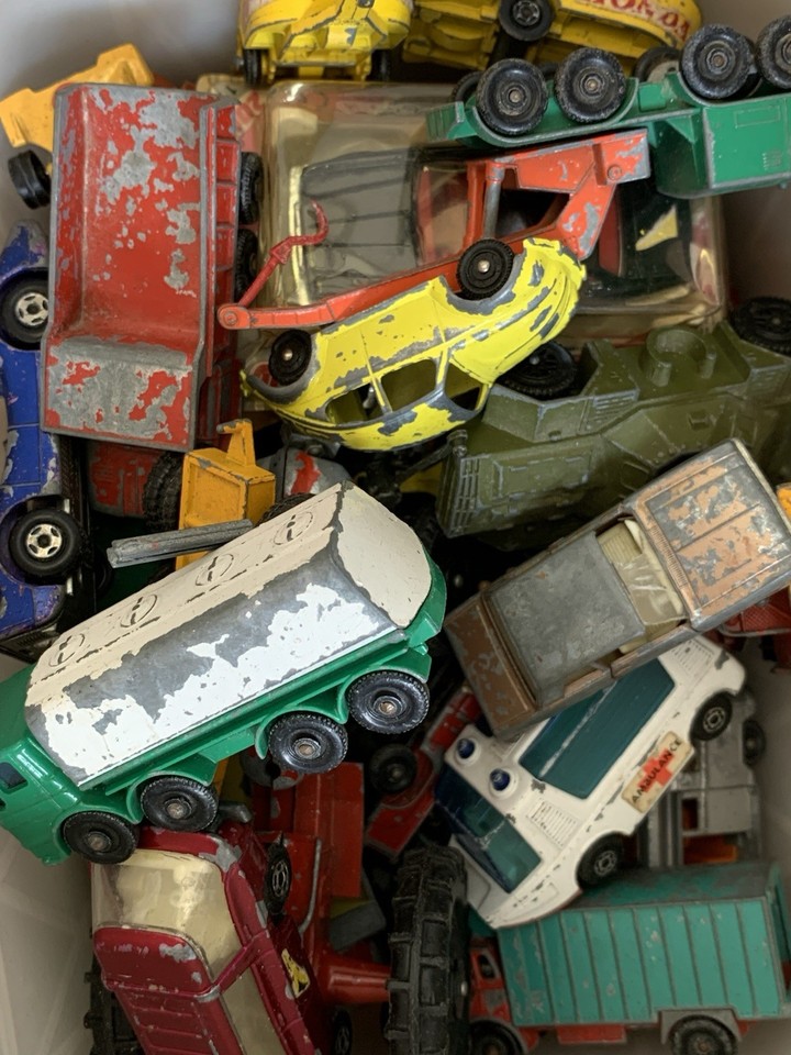 Job Lot Vintage Corgi Toy Cars,Trucks & Misc | eBay UK