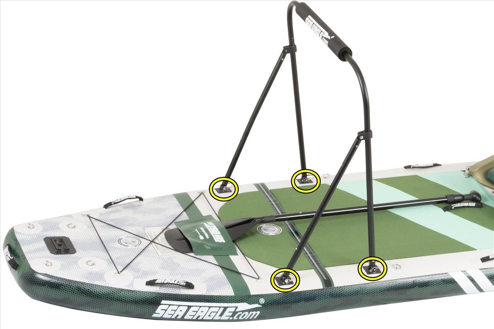 Sea Eagle FS1210K_FR FishSUP Inflatable Fishing SUP Fish Rig Package ...