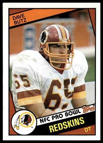 1984 Topps #379 Dave Butz Washington Redskins NM+ | eBay