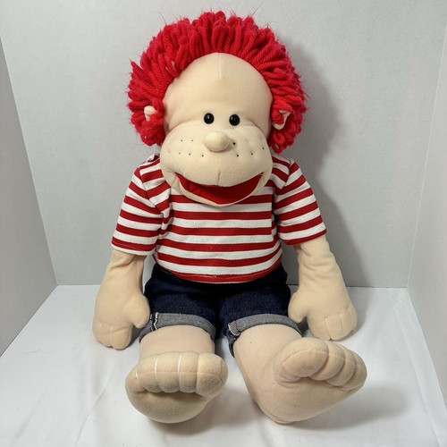 VTG Rigadoon Gang Joe Puppet 24” Red Yarn Hair Rare Collectible READ ...