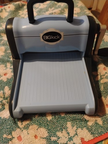 Sizzix BIG Kick Machine Blue Die Cut Embossing Scrapbooking Crafts | eBay