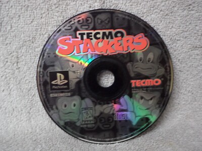 Tecmo Stackers (Sony PlayStation 1, 1997) PS1 - Disc Only Ships Free | eBay