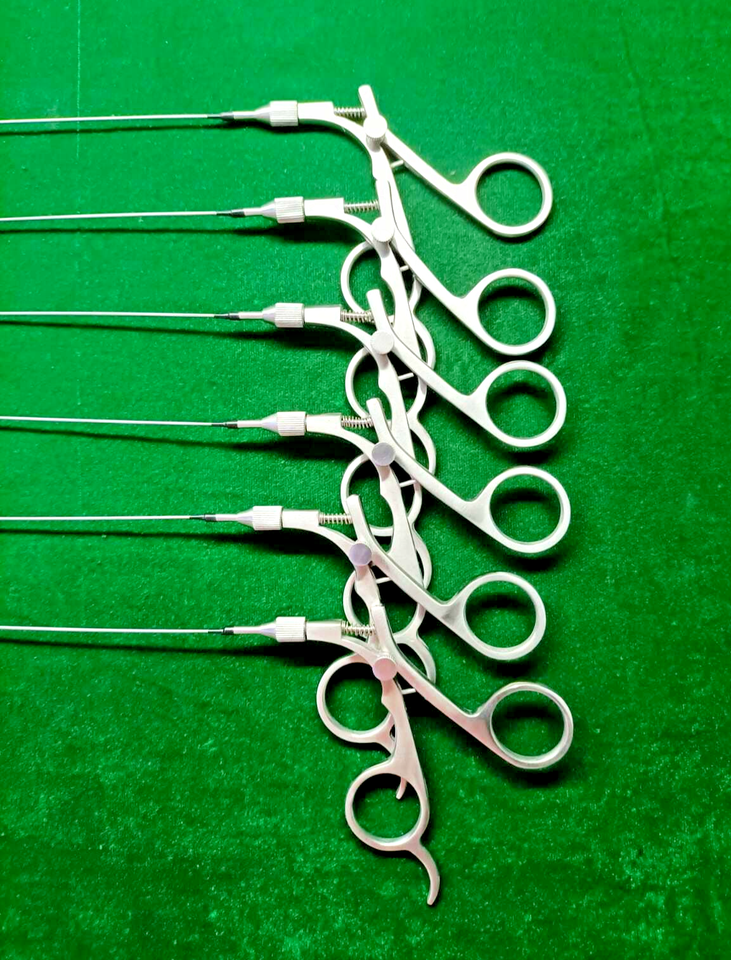 6pc Hysteroscopy Semi Rigid Scissors 5FR 40cm Reusable Best Quality ...