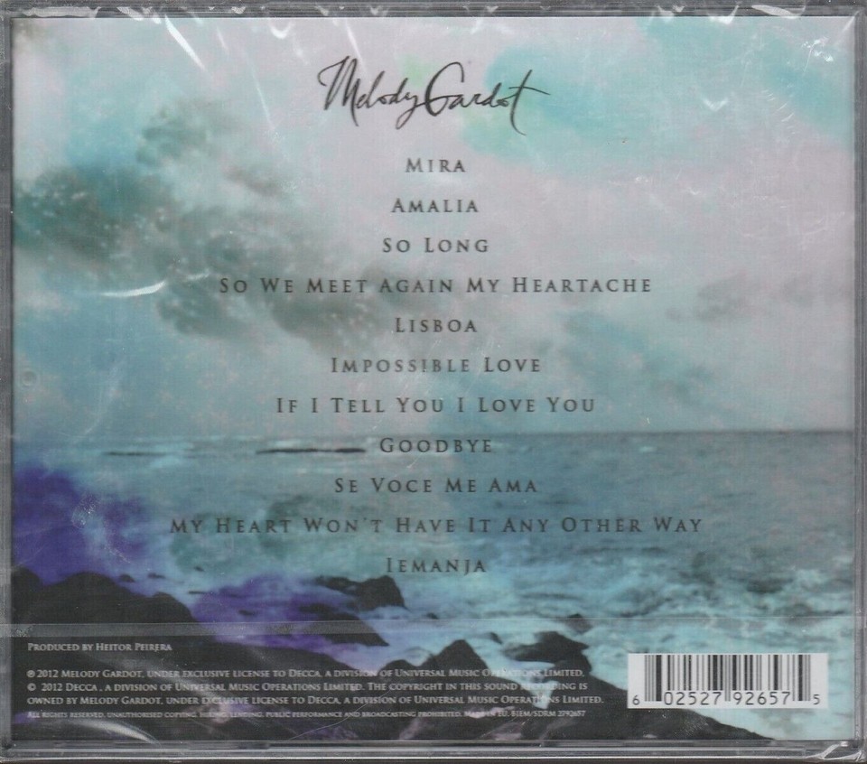 MELODY GARDOT The Absence Euro CD 2012 Mint | eBay