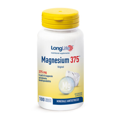 Magnésium 375mg LongLife 100 Comprimés Enrobés | eBay