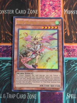 Yu-Gi-Oh! Majesty Maiden, the True Dracocaster MACR-EN020 Unlimited ...