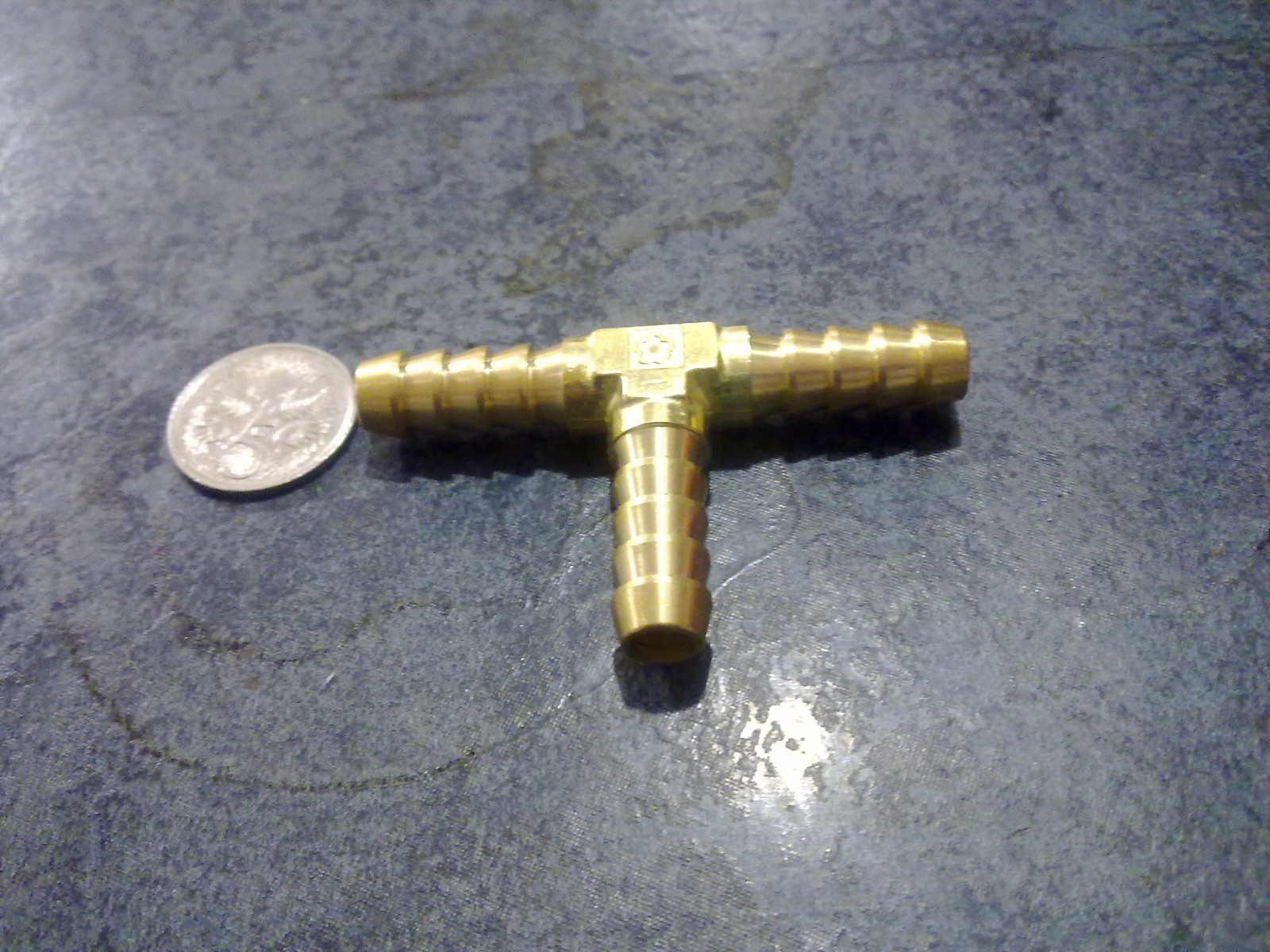 T-PIECE FUEL line 5/16" tube rubber hose 5/16 in inch twin su carb ...