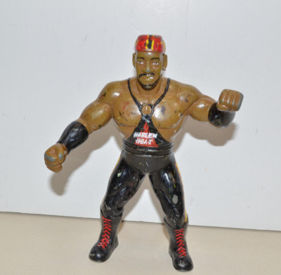 Vintage WCW HARLEM HEAT STEVIE RAY Action Figure 1994 Wrestling | eBay