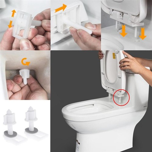Screws Screws and Nuts Toilet Seat Hinges Fasteners Kits Toilet Seats ...
