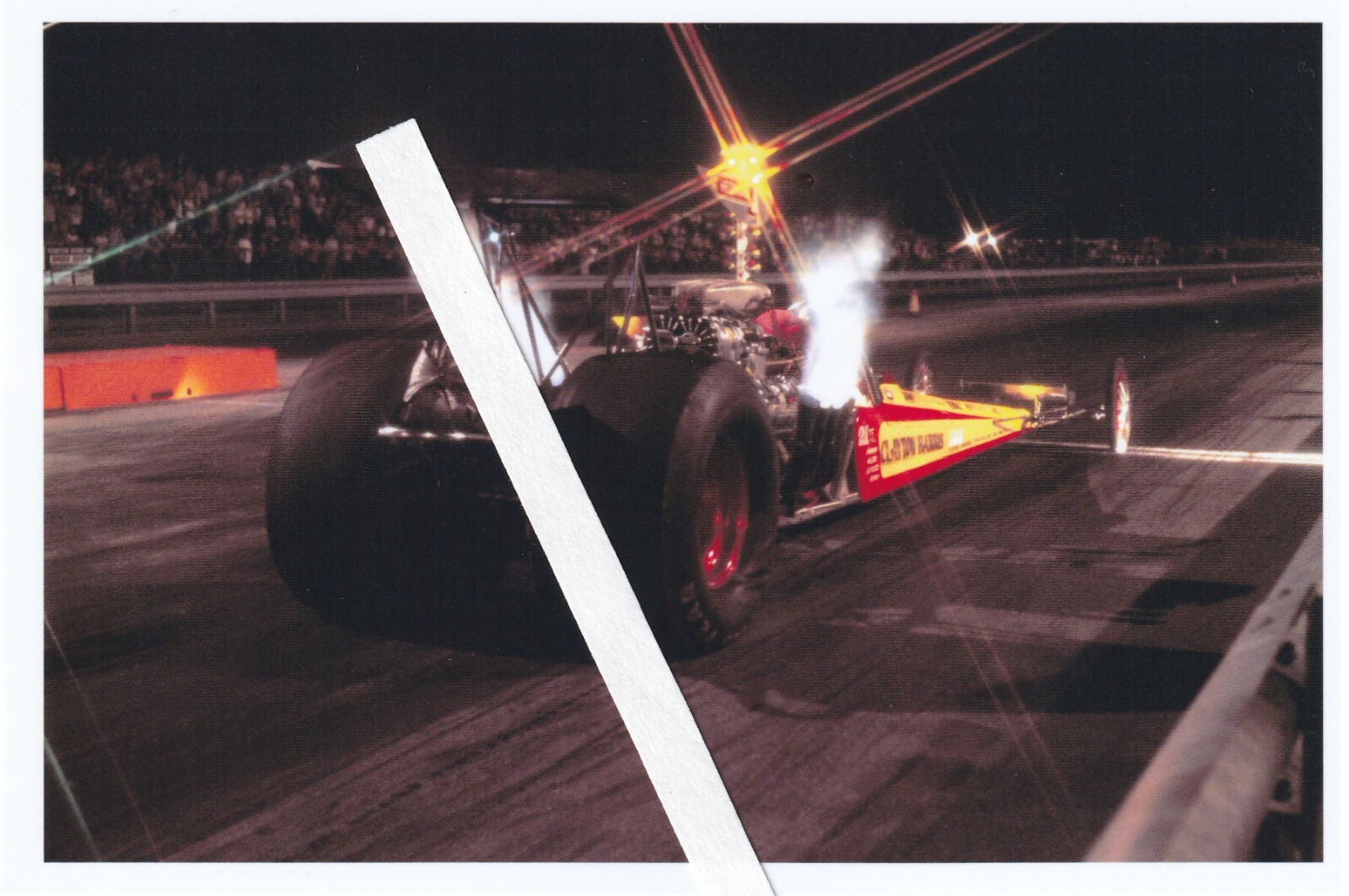 1970s NHRA Drag Racing-CLAYTON HARRIS-Top/Fuel Dragster-ATCO Dragway ...