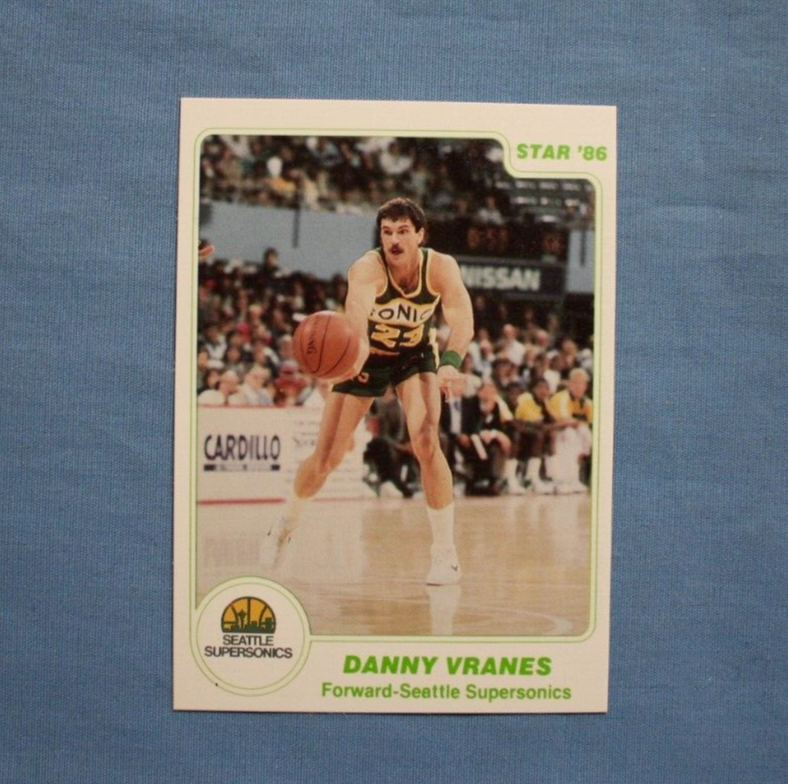1985-86 Star Danny Vranes #71 Seattle Supersonics mint | eBay