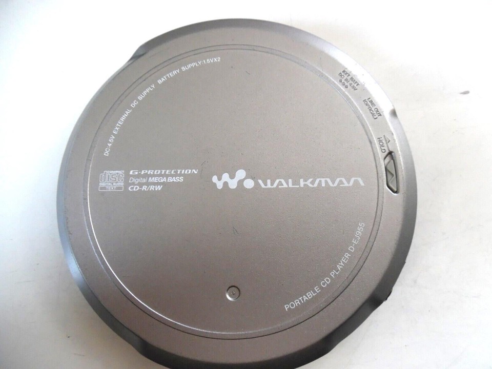 Sony D-EJ955 Silver CD Walkman Collectable | eBay UK