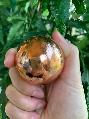Extra Large Copper Balls Spheres 50mm, Healing Stones, Healing Crystal ...