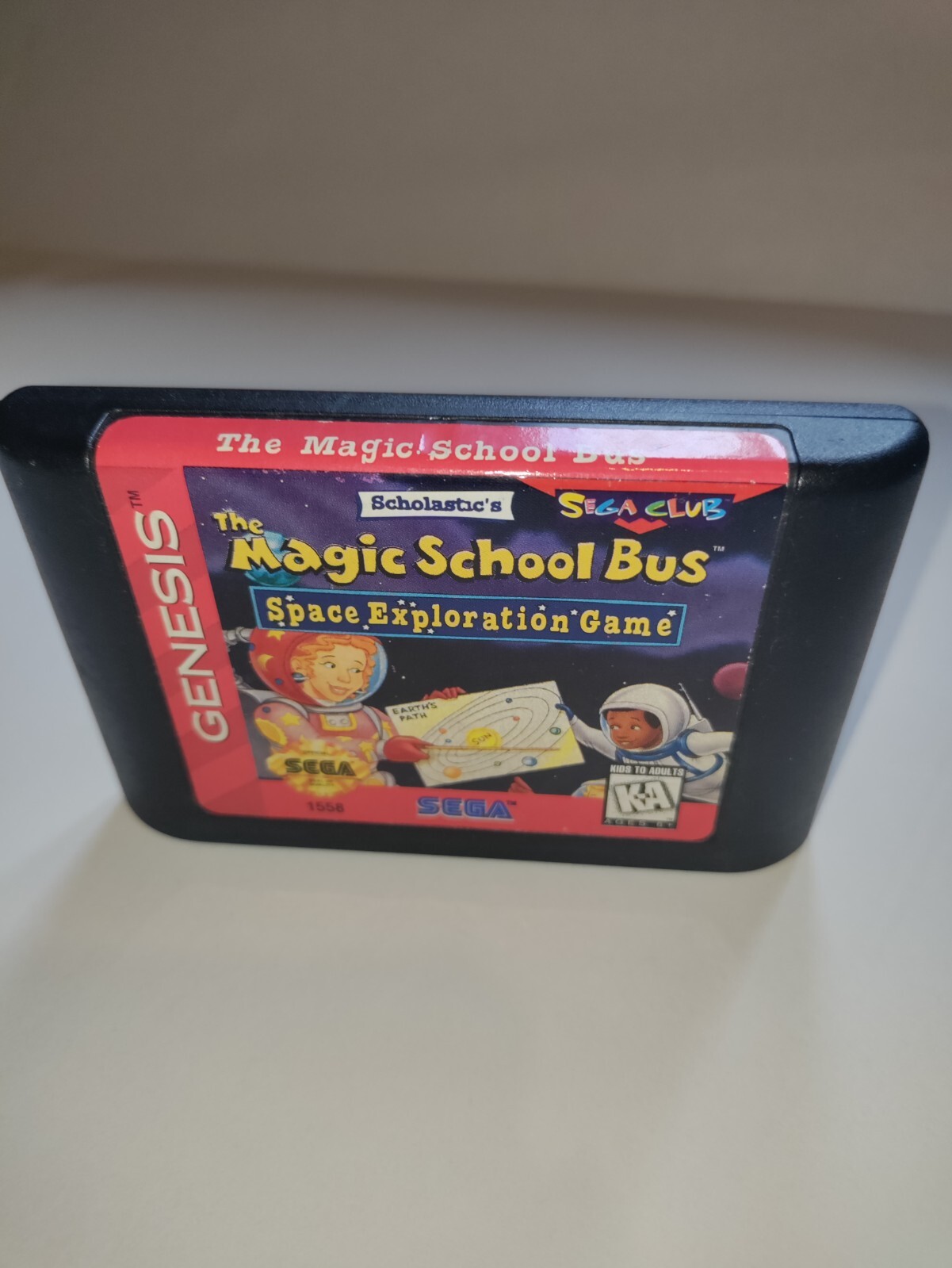 Scholastic's The Magic School Bus: Space Exploration Game (Sega Genesis ...