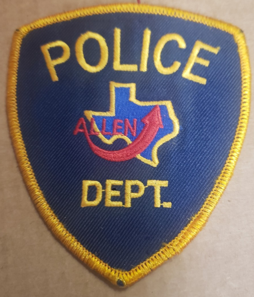 TX Allen Texas Police Patch | eBay UK