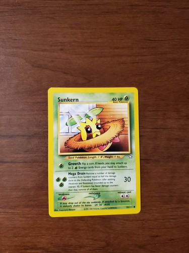 Sunkern - 2000 Pokemon Neo Genesis - #78/111 | eBay
