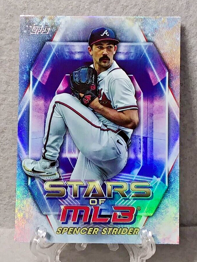 2023 Topps Baseball Update Series Spencer Strider #SMLB-65 Stars of MLB Insert | eBay