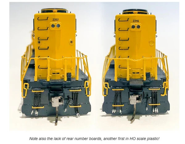 Rapido ~ HO Scale ~ EMD GP38 Low Nose ~ Standard DC ~ Santa Fe #2329 ...