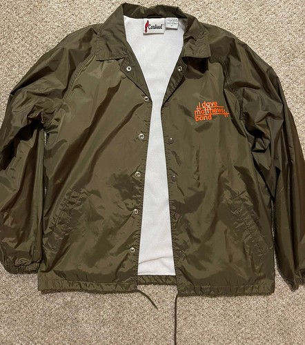 Dave Matthews Band Brown Windbreaker Jacket Limited Edition NEW! DMB ...