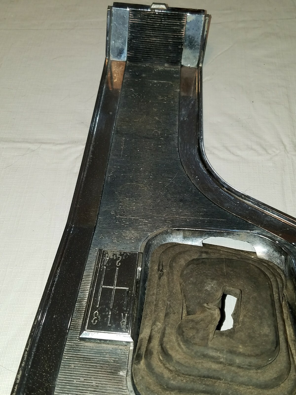 1965-1969 Oldsmobile 442 F85 Cutlass 4 Speed Console Plate Box 5 ...