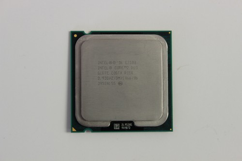 INTEL SLGTE E7500 CORE 2 DUO 2.93GHZ CPU PROCESSOR 2.93GHZ/3M/1066/06 ...