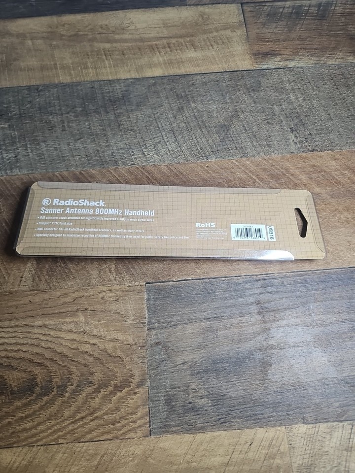 Radio Shack Handheld Scanner Antenna. 2000283. 800 mhz. New in package ...