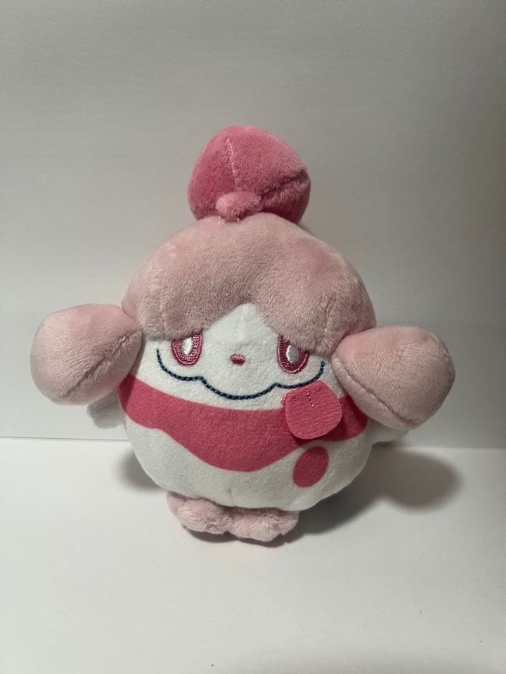 Pokemon Center Japan Official AMAIKAORI Slurpuff Plush Mascot Keychain ...
