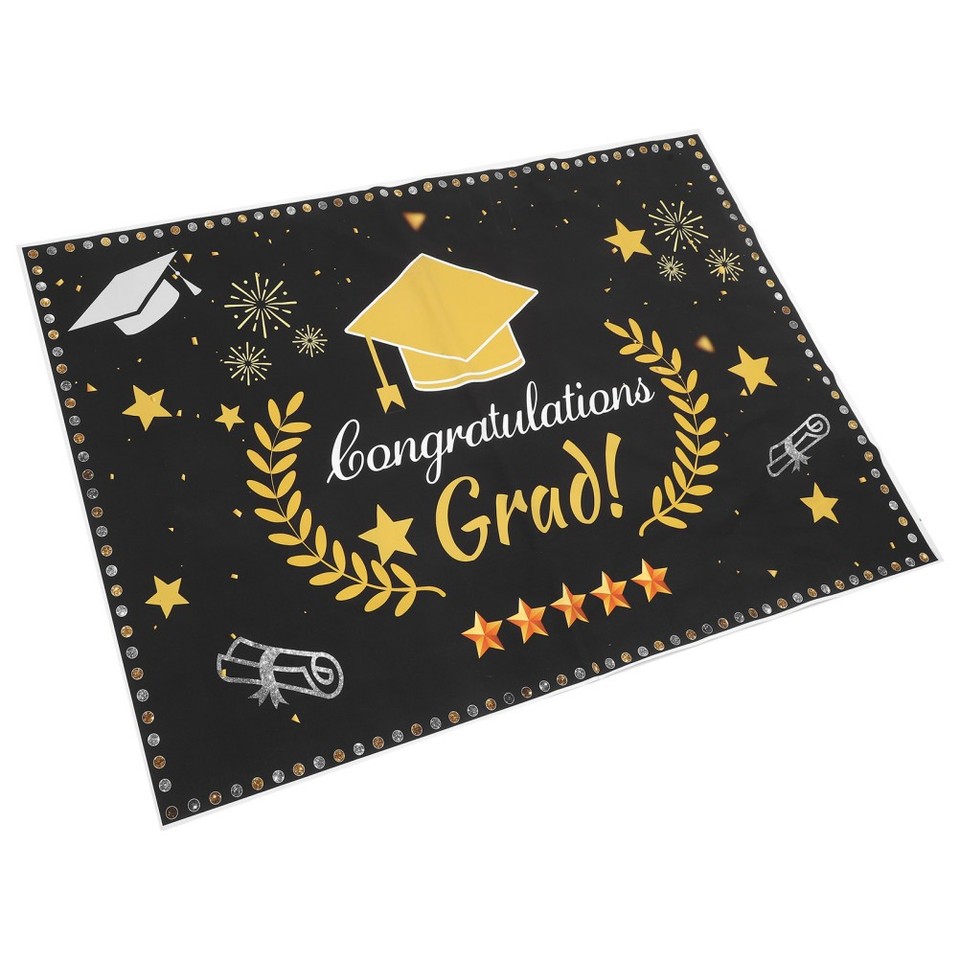 Graduation Banners Photo Background Decoration Party Decorations | eBay ...