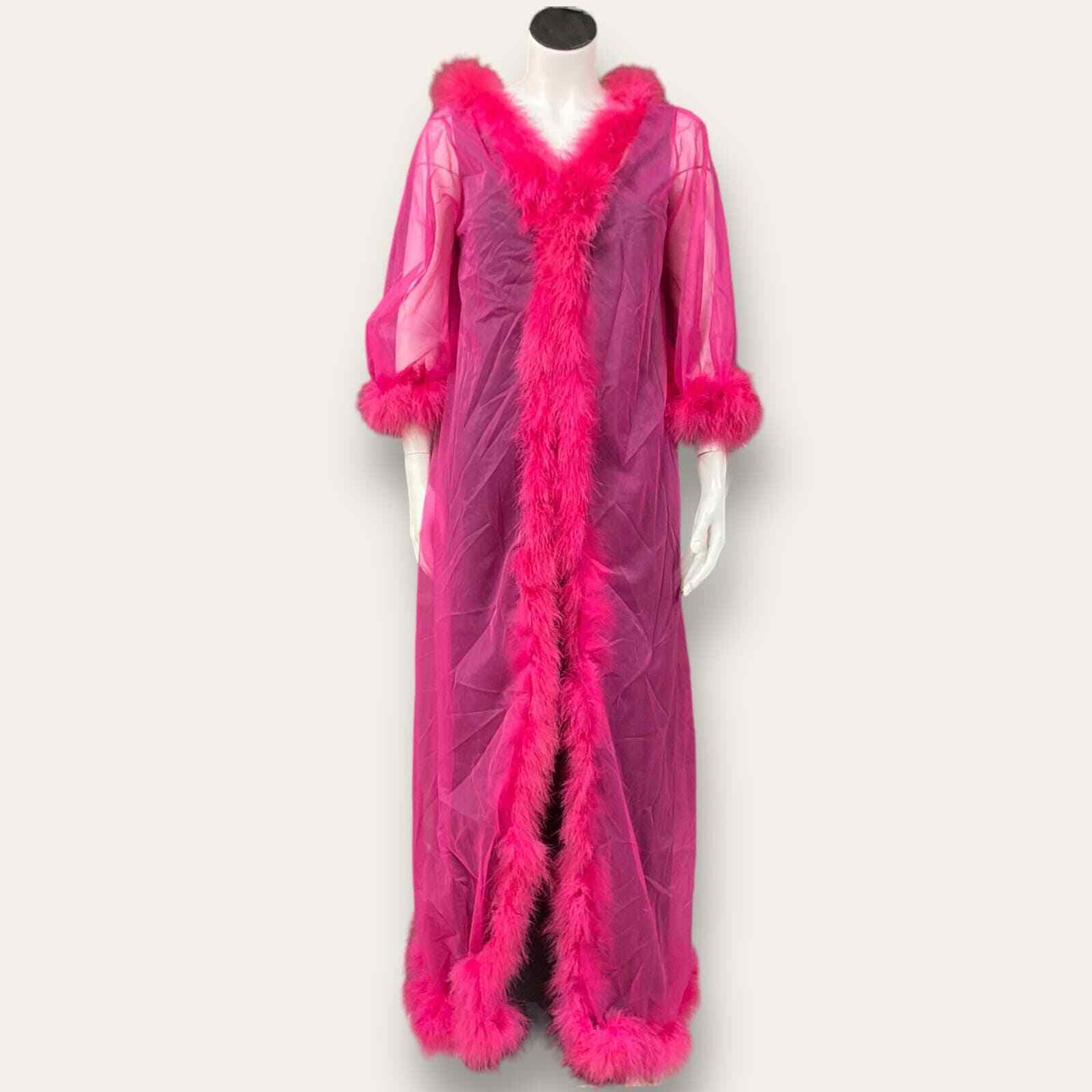 Fredericks of Hollywood Sheer Duster Size Medium - Gem