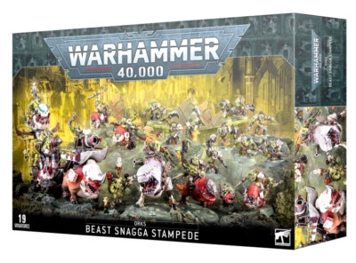 Orks Beast Snagga Stampede Battleforce Warhammer 40K Kill Rig Squighog ...