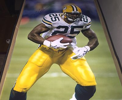 Ryan Grant Green Bay Packers Hand Signed Autographed 20x30 Photo W/COA ...