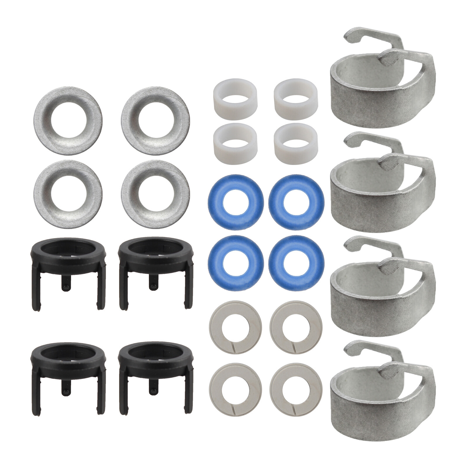 4x Fuel Injector Seal Kit for VW Audi A3 Jetta Passat 1.8T 2.0T ...