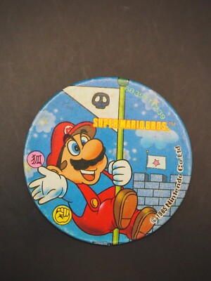 Mario Super Mario Bros 1985 menko card Vintage Nintendo Japanese C161 ...