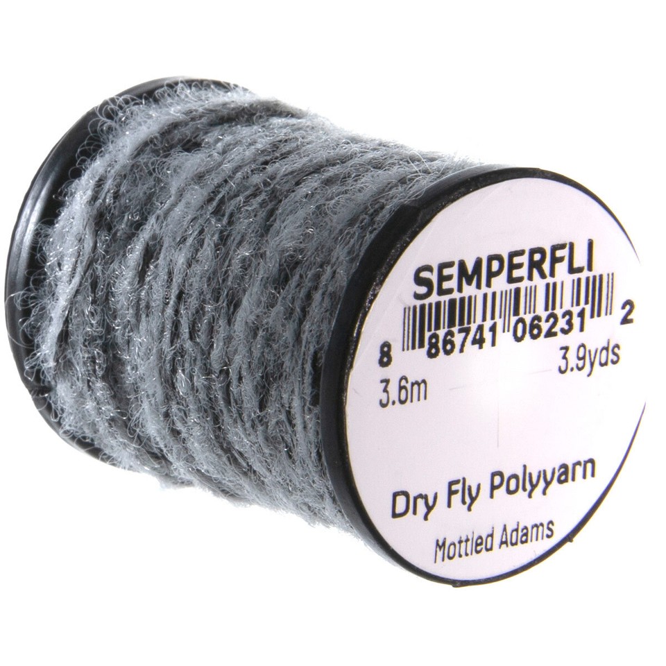 SEMPERFLI DRY FLY POLY YARN - Fly Tying Material - 28 Colors Available ...