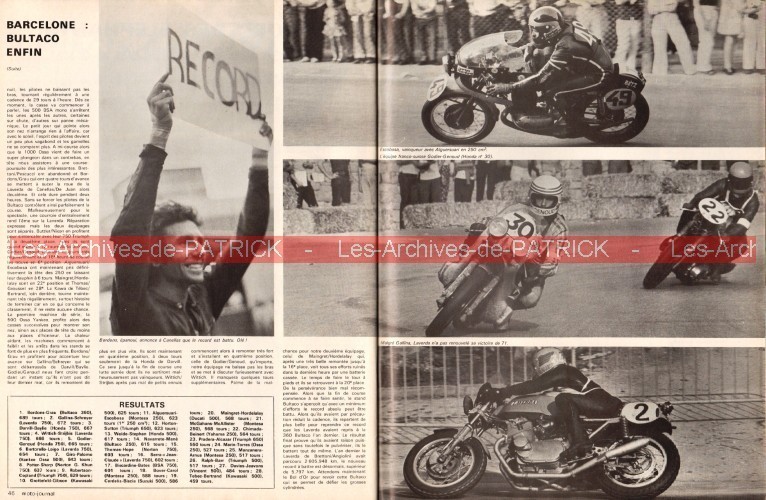 MOTO JOURNAL 77 MOTOBECANE 125 LT Gonflage de vos 50 cc Andréa Williams ...